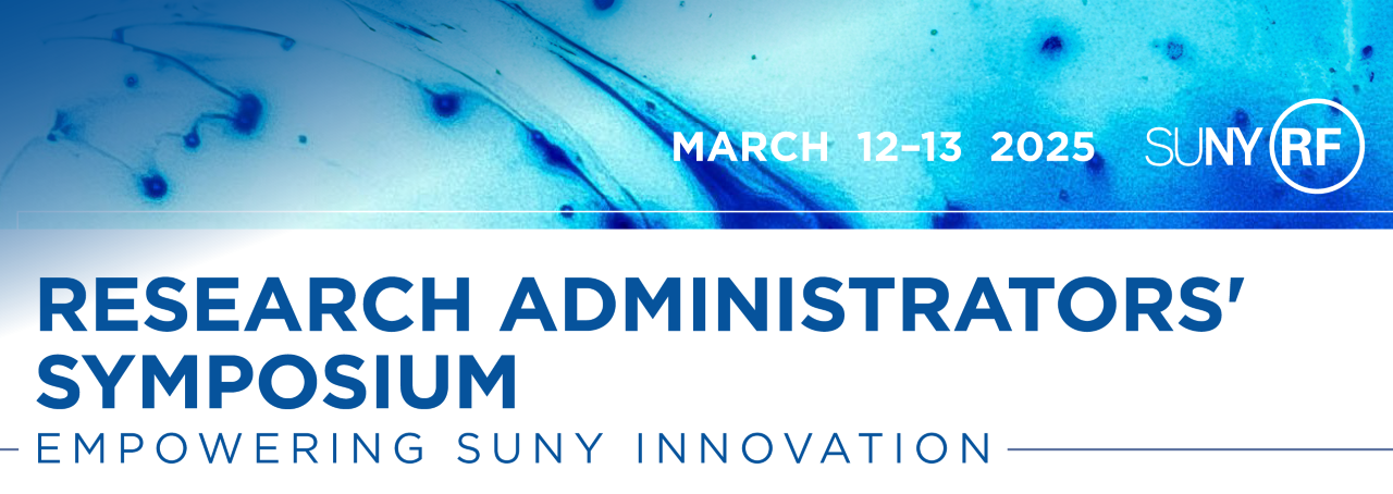 RF Research Symposium - RF for SUNY